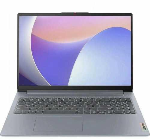 Ноутбук Lenovo IP Slim 3 16IRU8/Intel U300/8GB/SSD128GB/16"/IPS/wuxga/Free DOS/Grey (82X8001LRK)