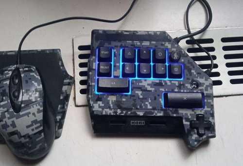 Игровая клавиатура и мышь для Sony PS3 Hori tac3