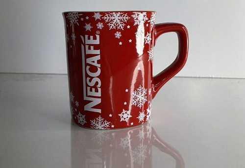 Кружка Nescafe красная