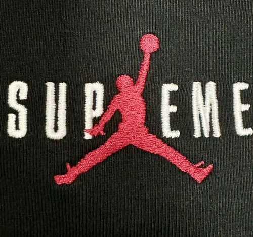 Supreme x jordan худи оригинал