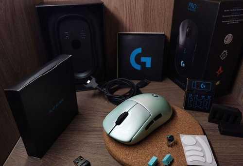Кастомная мышь Logitech G Pro wireless