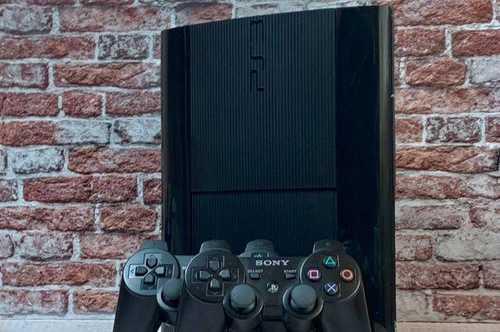 PS3 Super Slim 1 тб + 80 игр (прошитая)