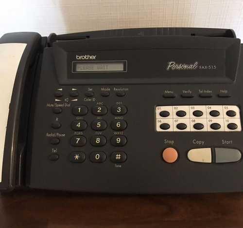 Телефон факс Brother FAX-525DT