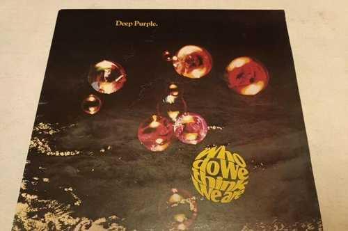 LP Deep Purple Who Do We Thing We Are (UK) Mint