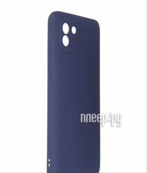 Чехол Pero для Samsung A03 Soft Touch Blue CC1