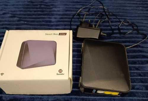 Wifi роутер SMART Box giga от Билайн