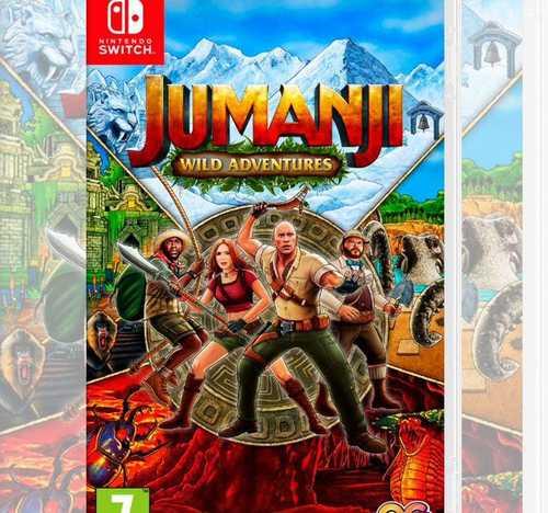 Jumanji: Wild Adventures Nintendo Switch, английск