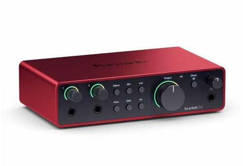 Звуковая карта focusrite Scarlett 2i2 4th Gen