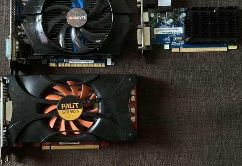 Видеокарты palit, gigabyte