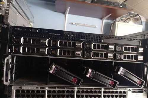 Сервер Dell R530 2xE5-2620 V3 HP DL360 Gen9 2xE5