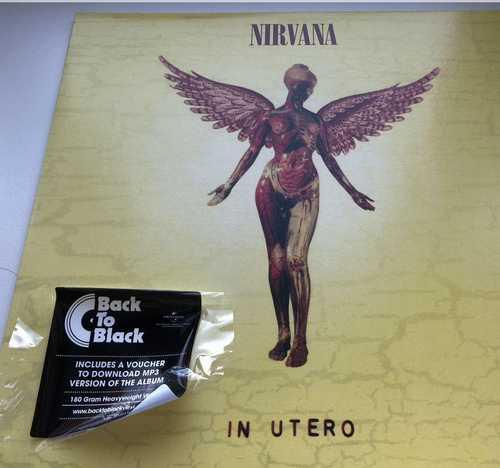 LP Nirvana – In Utero 1993/2015 винил "320"