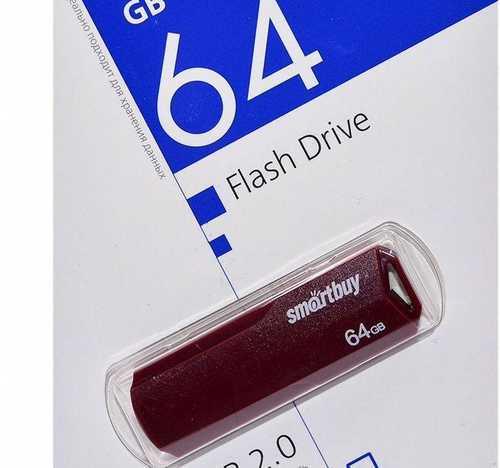 Флеш накопитель USB 2.0 Flash 64 Gb SmartBuy Clue