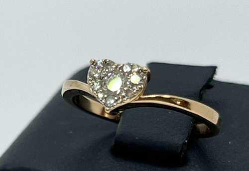 Золотое кольцо Бриллиант