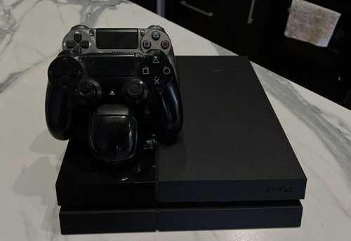 Sony PS4 fat 2 геймпада