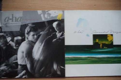 A-HA - Hunting High And Low / Scoundrel Days LP