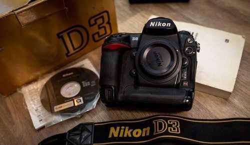 Зеркальный фотоаппарат Nikon D3 body