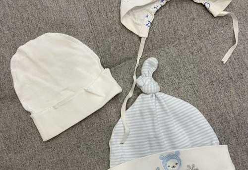 Чепчики шапочки для новорожденного