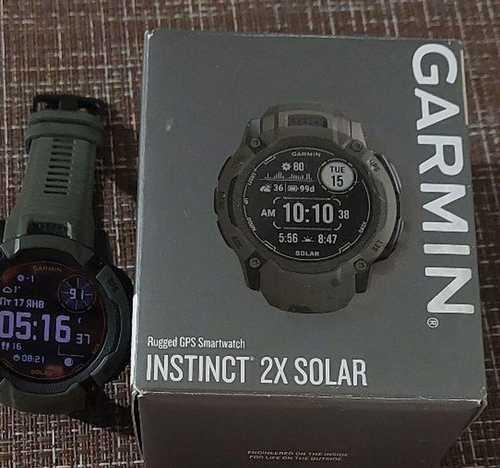 Часы Garmin instinct 2x solar