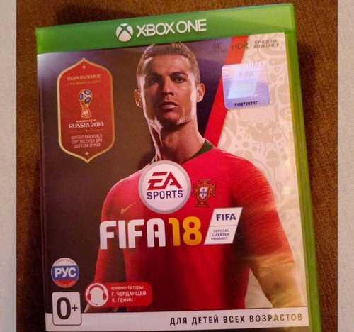 Диск Xbox one FIFA 18