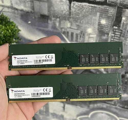 Оперативная память DDR4 32GB AData 3200mhz