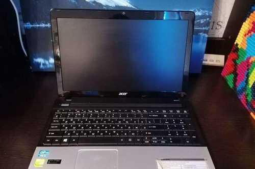 Acer Aspire e1 571g без оперативки и hdd