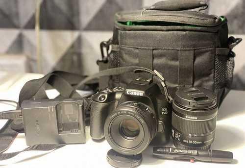Canon EOS 250D с KIT Canon Zoom lens 18-55mm STM