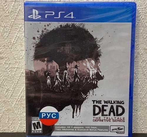 The Walking Dead Definitive Edition PS4 PS5 новый