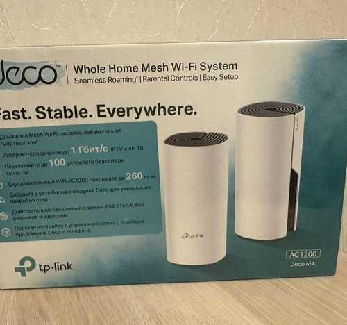 Mesh система tp link deco M4