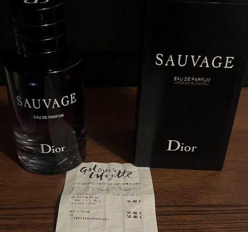 Мужские духи dior sauvage