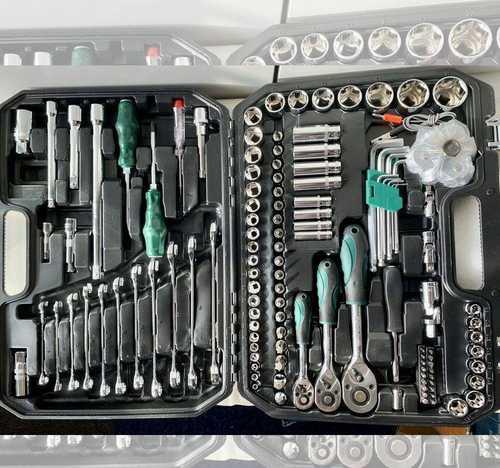 Набор инструментов SATA ключи головки 121 предмет