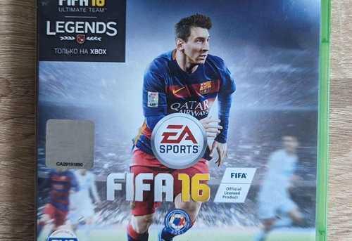 Диск FIFA 16 Xbox One
