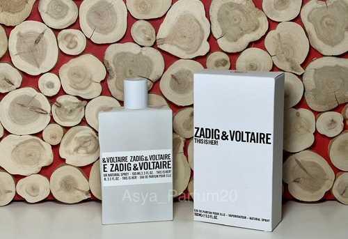 Zadig voltaire this is her духи 100мл