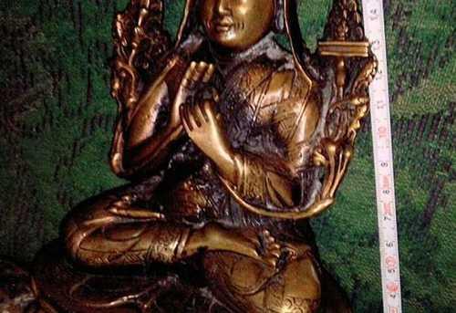 Скульптура гуру Цонкапа будда Ваджрабхайрава Тибет