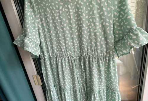 Платье зеленое 42-44