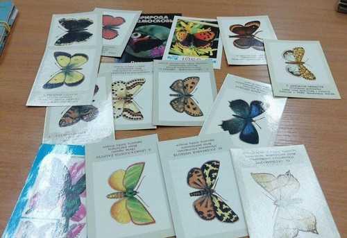 Календари карманные. Бабочки
