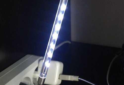 Переносная светодиодная лампа/питание от USB порта