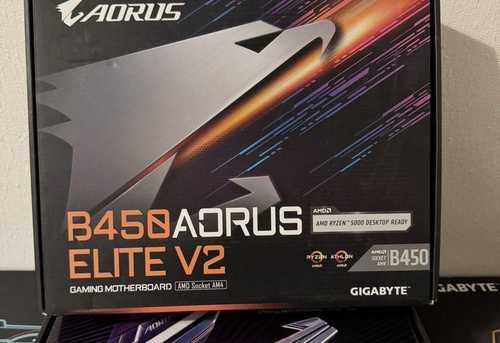 Материнская плата Gigabyte B450 aorus elite V2