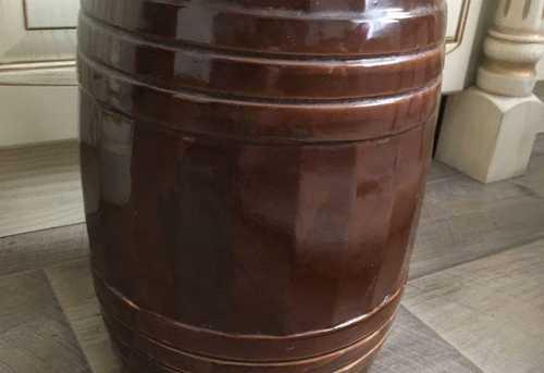 Керамический бочонок 20 литров (СССР)