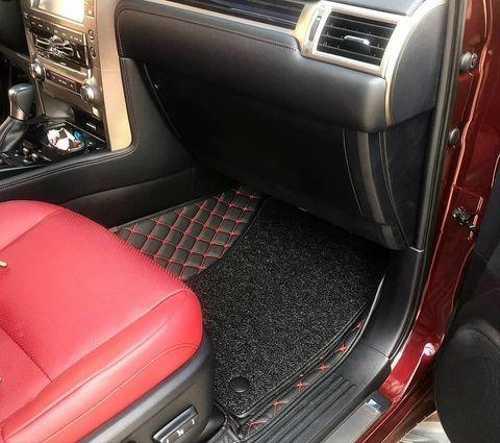 Lexus GX460 3Д 3D Ковры из экокожи O6DS3
