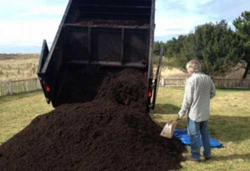 Земля в мешках. Грунт. Торф. Чернозем. Навоз
