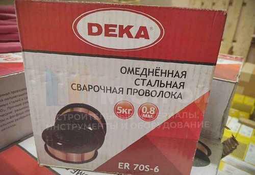 Сварочная проволока для сварки deka св08Г2С 1,2