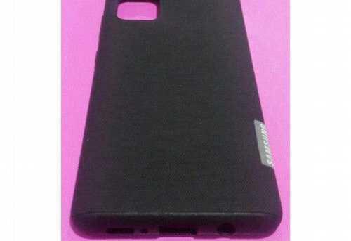Чехол-накладка Джинс для Samsung Galaxy A71 black