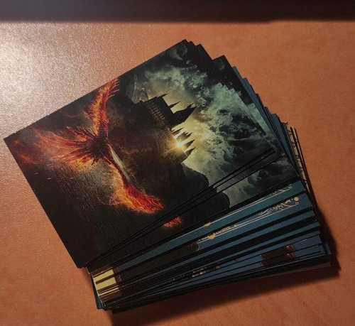 Карточки panini secrets of dumbledore/harry potter