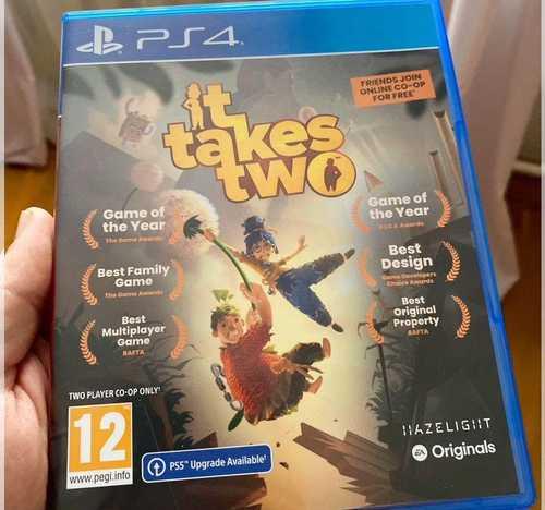 It takes two ps4 ps5 диск