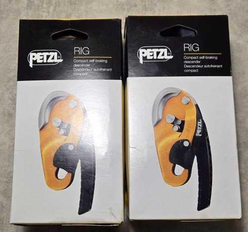 Спусковое устройство Petzl Rig, Petzl ID S