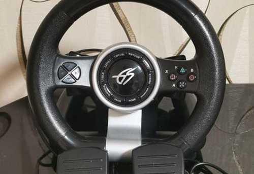 Игровой руль dexp wheelman 1