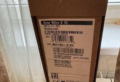Новый ноутбук Acer Nitro V15 i5 13420H RTX4050