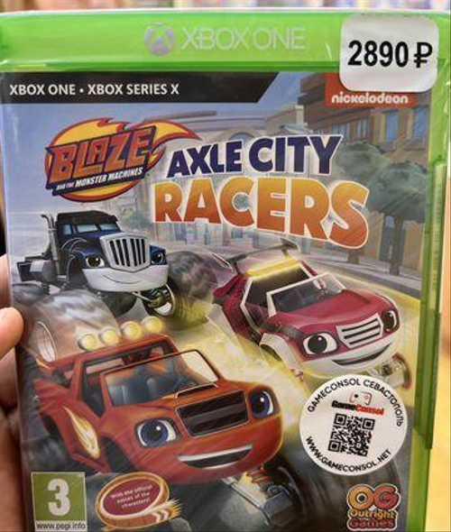 Вспыш и чудо-машинки диск для Xbox новый