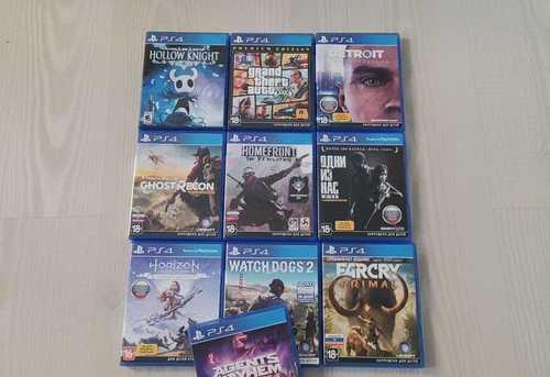 Sony PS4 игры hollow knight, Detroit, gta и прочие