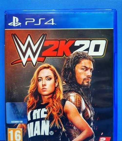 WWE 2K20 PS4 Б/У